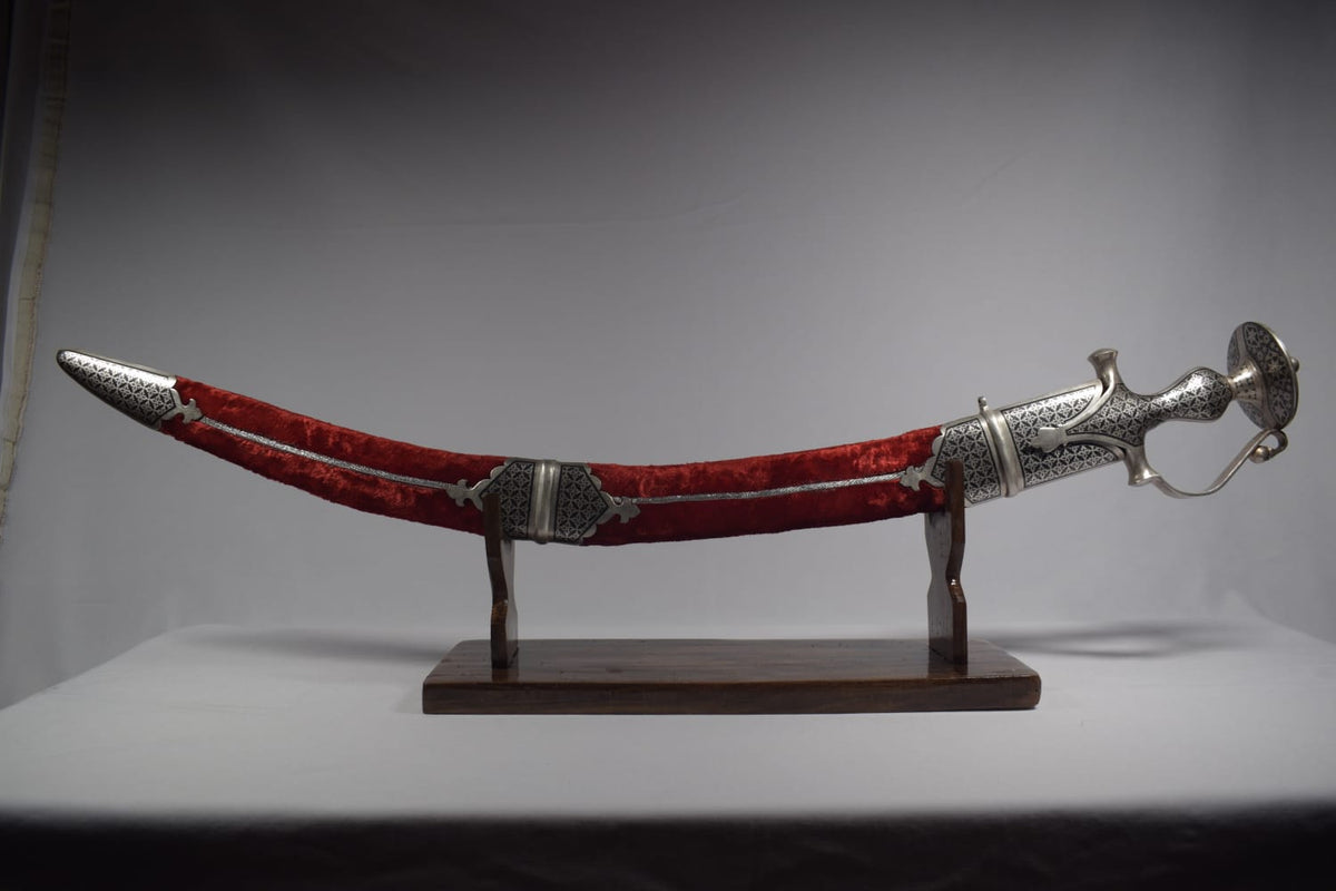 SHAHI INDIAN TALWAR -SILVER INLAY-2025 – PUNJAB HANDICRAFTS