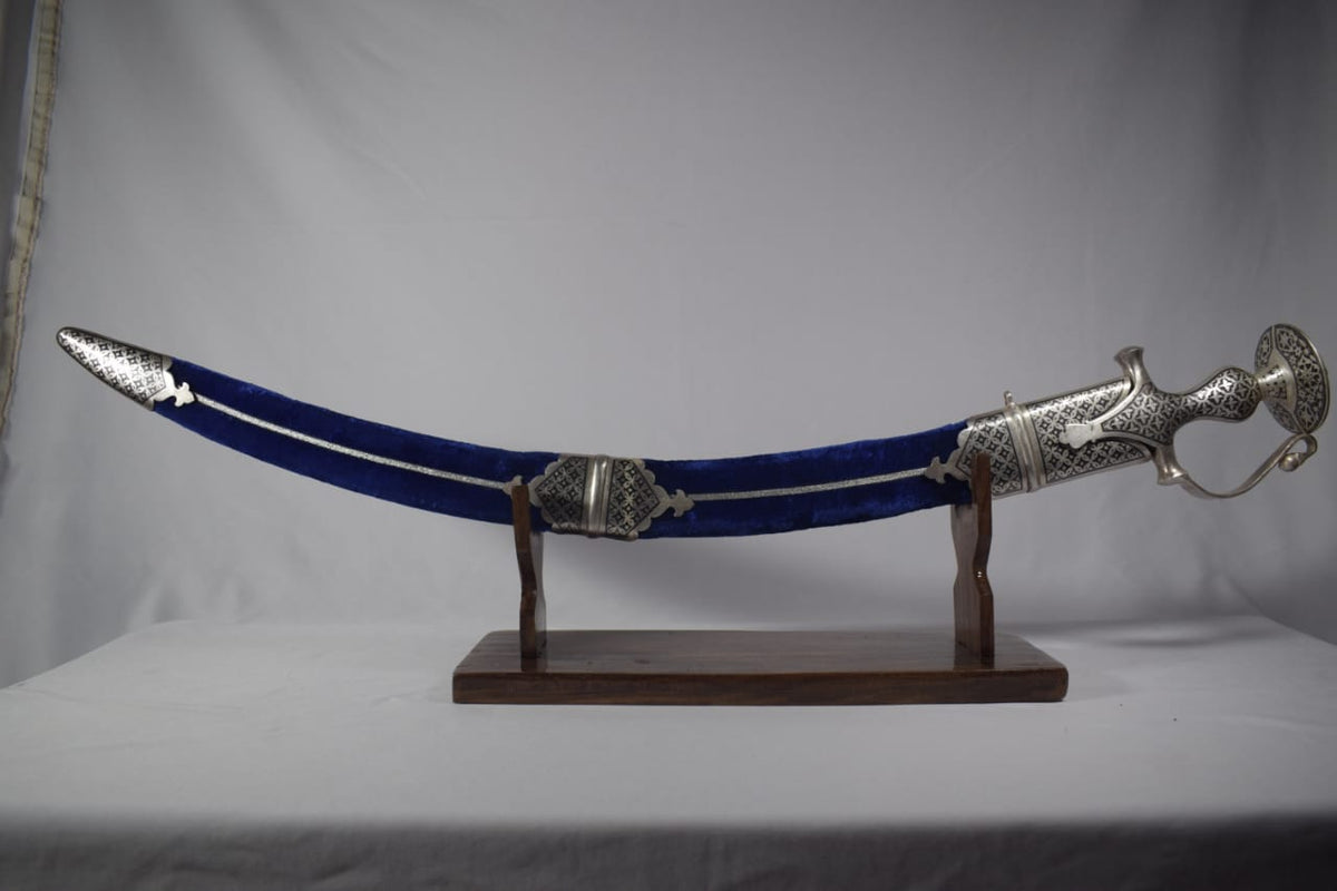 SHAHI INDIAN TALWAR -SILVER INLAY 2025-3 – PUNJAB HANDICRAFTS