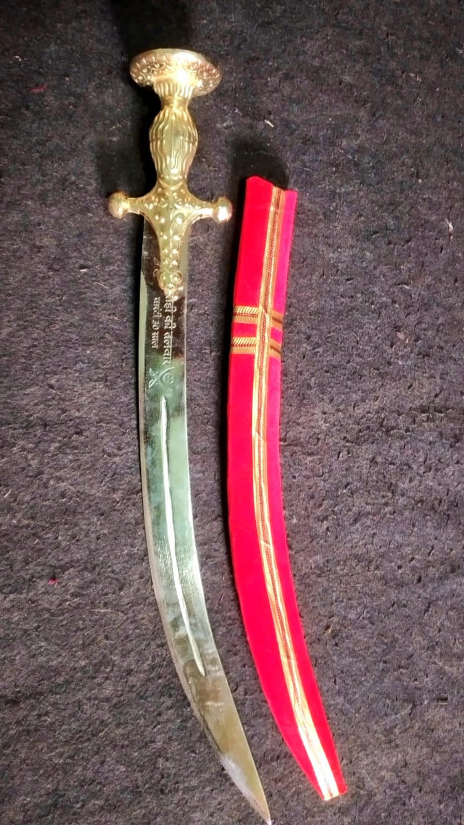 INDIAN WEDDING GROOM KIRPAN/TALWAR 2 FEET 2025 – PUNJAB HANDICRAFTS