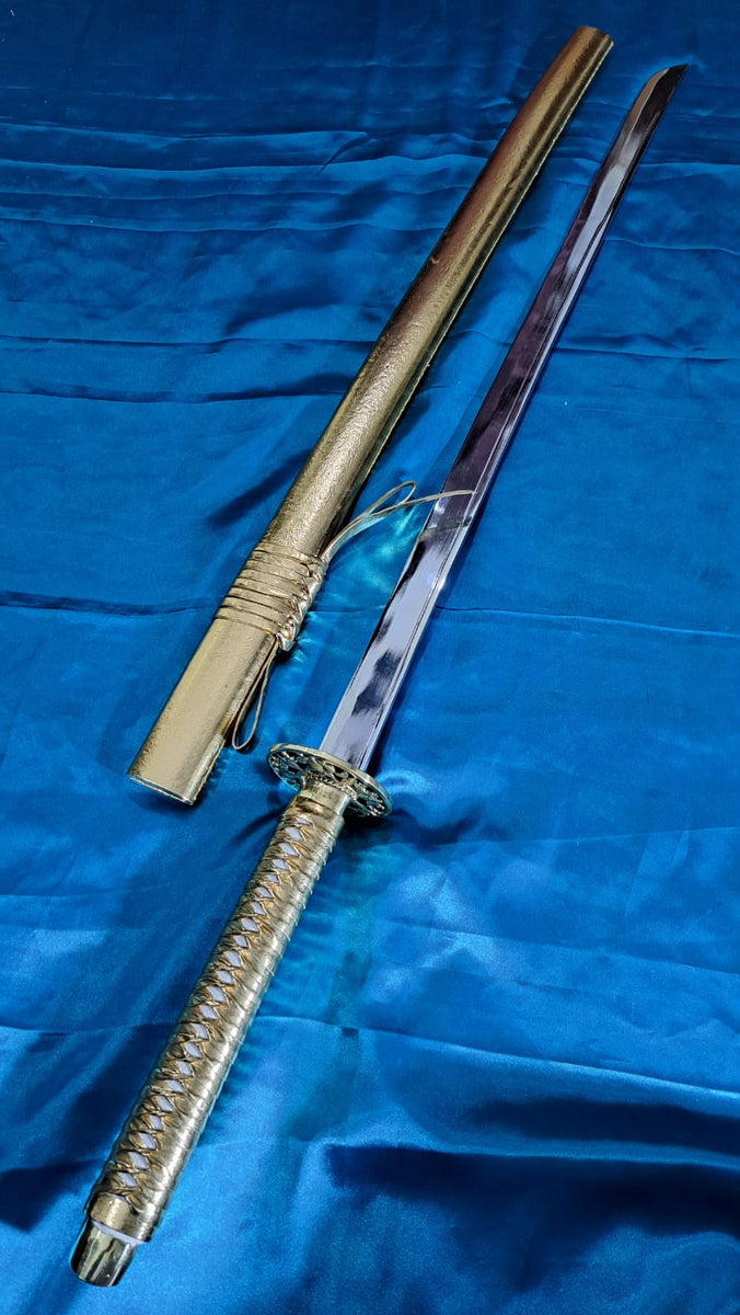 GOLDEN KATANA SWORD – PUNJAB HANDICRAFTS